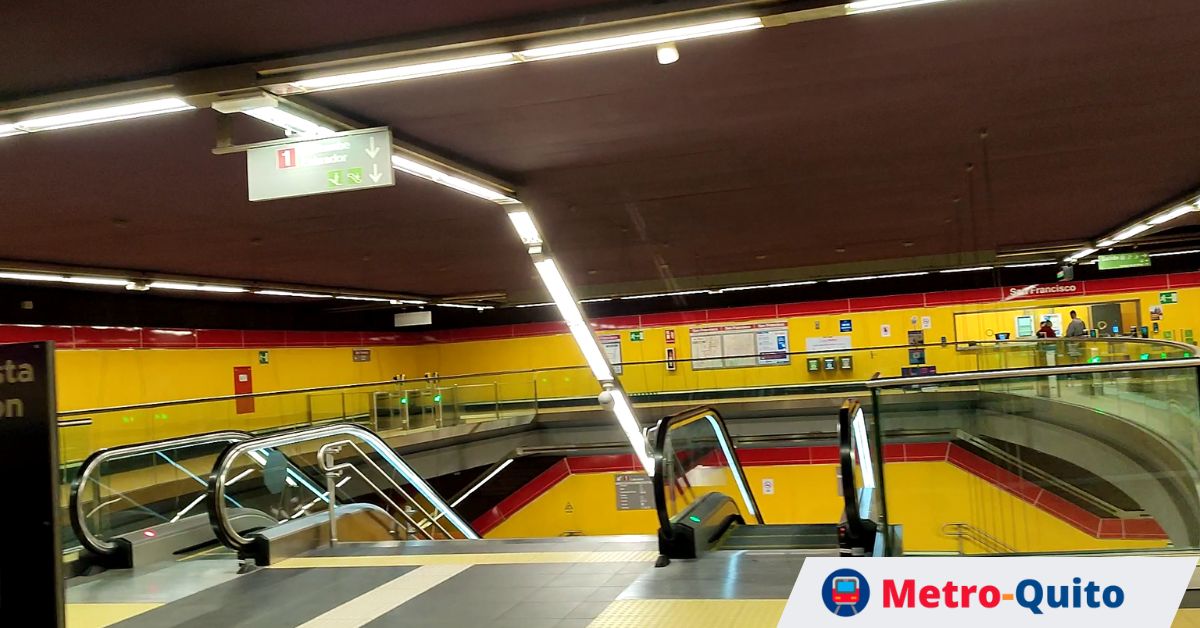 Mapa Metro de Quito - Metro de Quito